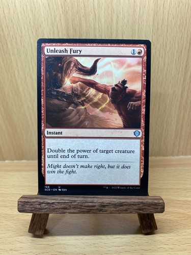 Unleash Fury - NM - SCD 166 MTG Magic The Gathering | eBay