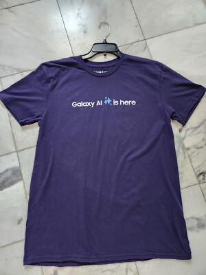 Samsung ‘Galaxy Ai is Here’ Logo T-Shirt Size Small New! | eBay