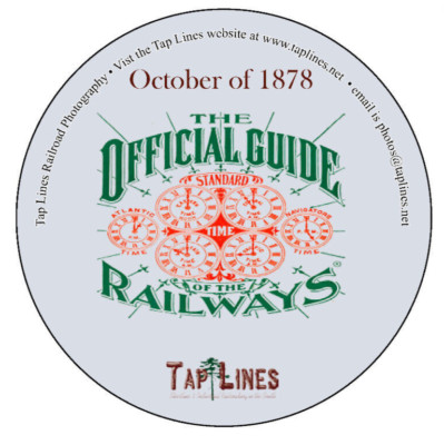 October of 1878 Traveler's Official Railway Guide scanned to Adobe PDF ...