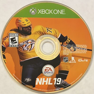 NHL 19 (Microsoft Xbox One, 2018) DISC ONLY | NO TRACKING | M3995 ...