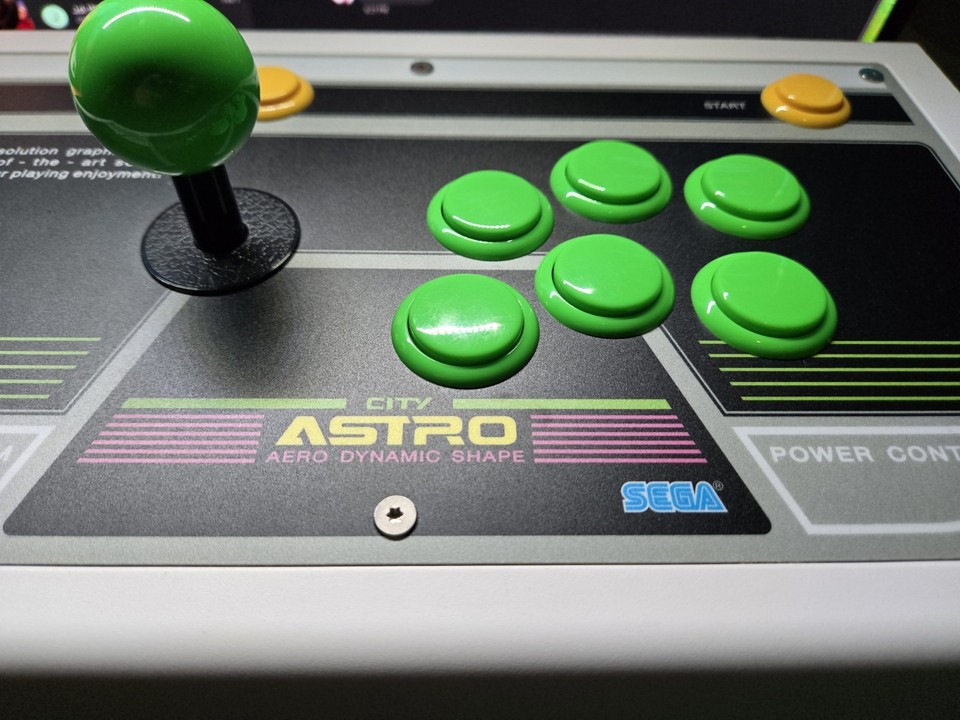 Sega Astro City Mini Arcade Stick Controller With Original Box US ...
