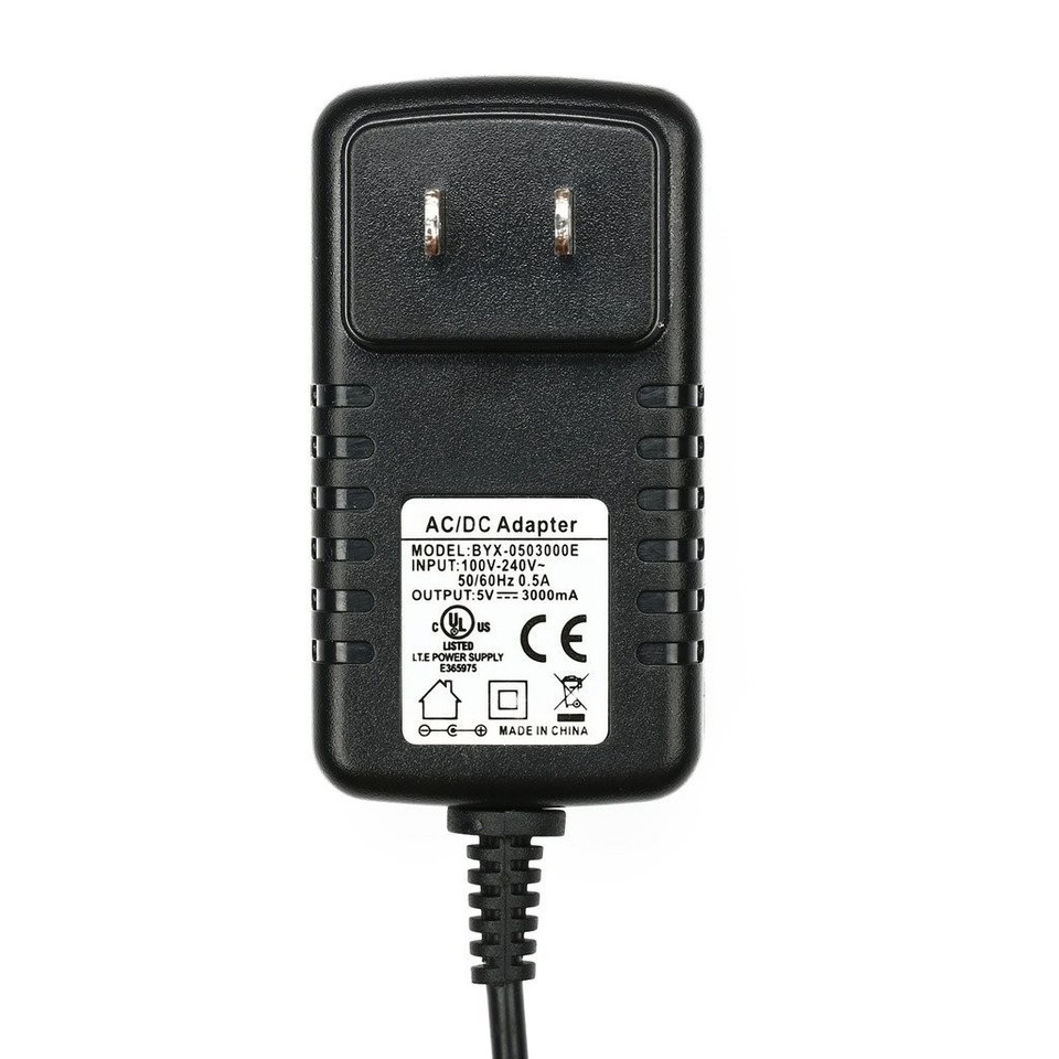 atolla US Standard Adaptor External Power Supply 15W (5V/3A) AC/DC ...