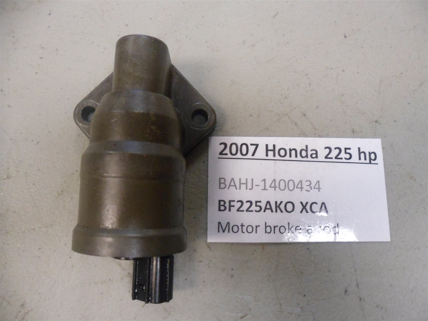2007 Honda 225 hp EAC Valve 36550-ZY3-003 | eBay