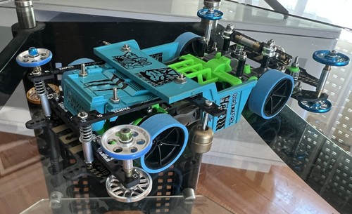 Tamiya 1/32 Mini 4WD MS Flex Chassis FULL SUSPENSION SUPER FAST TRUCK ...