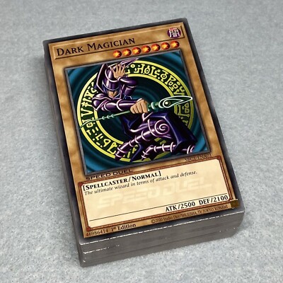 Yu-Gi-Oh Complete Yami Yugi 60 Card Deck Dark Magician Girl Buster ...