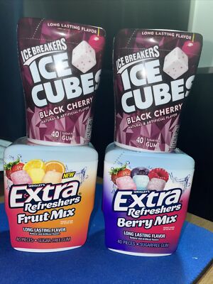 ice breaker gum cubes/Extra Refreshers | eBay