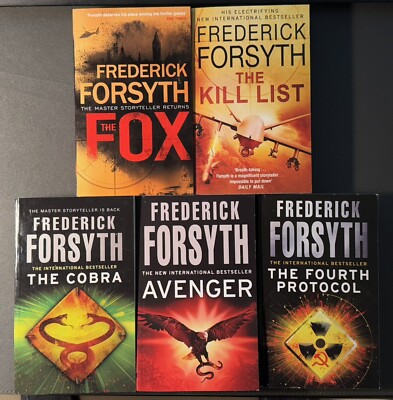 Frederick Forsyth Collection 5 Books Set - Fiction - Paperback - Fox ...