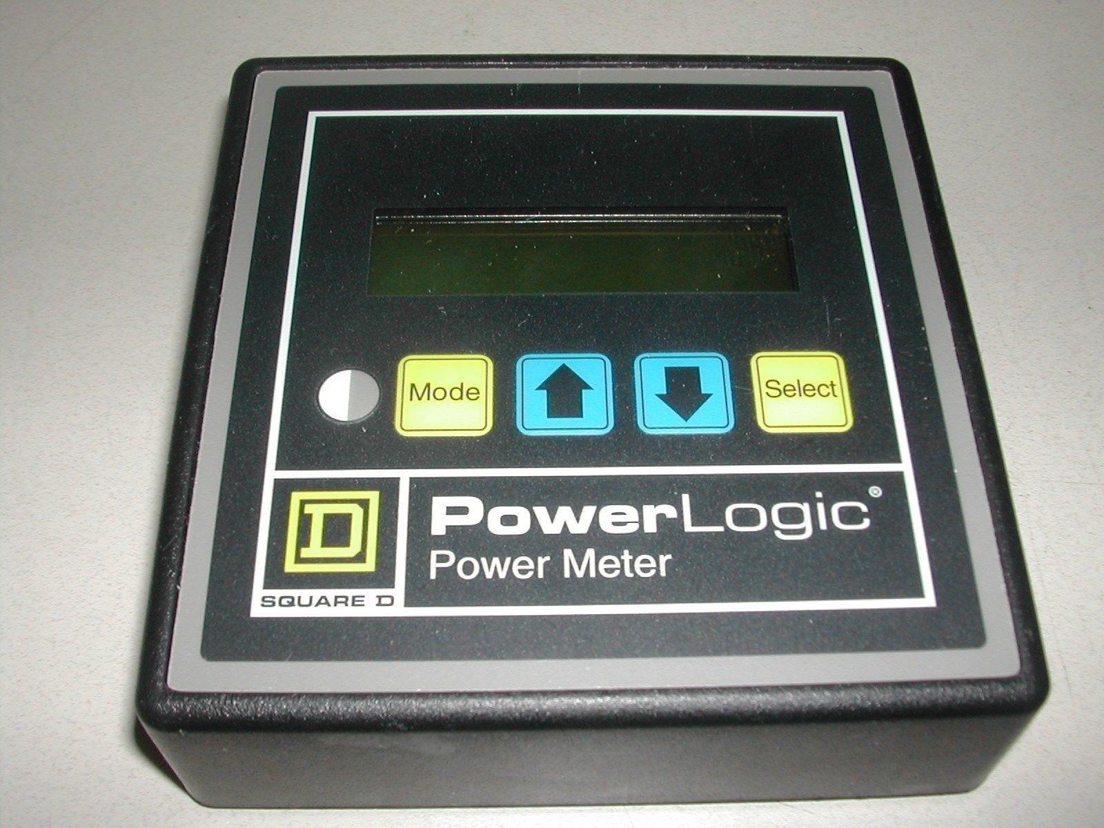 Square D Power Logic 3020 Model PMD-32 Power Meter Display Used (O10-8 ...
