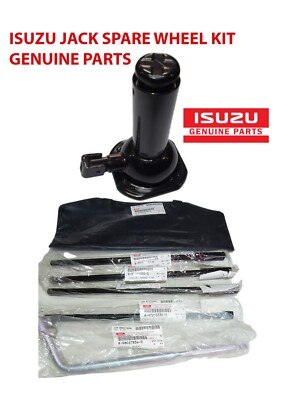 7 Pcs. ISUZU D-MAX JACK WHEEL TOOL KIT SPARE TIRE 2003-20 PICKUP ...