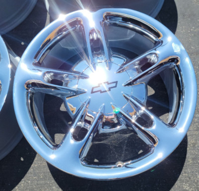 1- Chrome 03-06 Chevrolet SSR OEM 20" Wheel Rim (Rear) 20x10 (Opt 14P ...