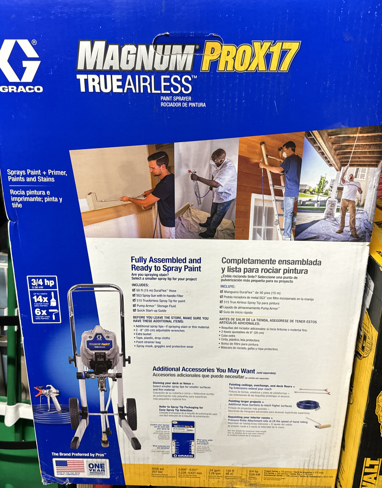 Graco+Magnum+ProX17+Spray+Gun+Cart for sale online | eBay