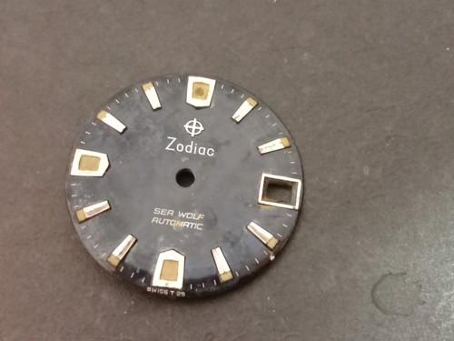 Mens Zodiac seawolf dial, vintage, as is, $25 | eBay