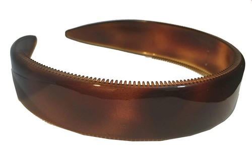 Parcelona French Extra Wide Tortoise Shell Celluloid Hair Headband for ...