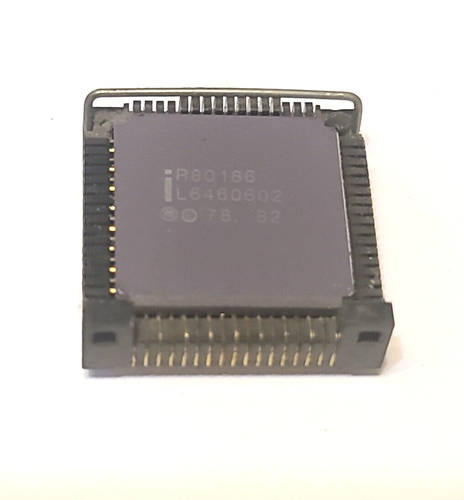 Intel A80186 Gold Ceramic Processor CPU i 80186 Integrated Circuit | eBay