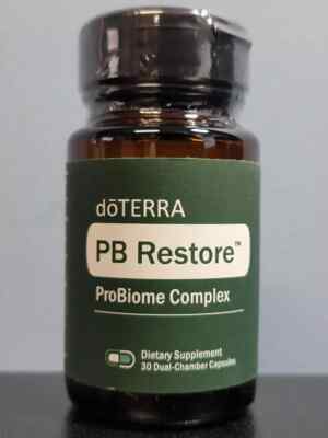 doTERRA PB Restore ProBiome Complex 30 Dual-Chamber Capsules Exp 2/2026 ...
