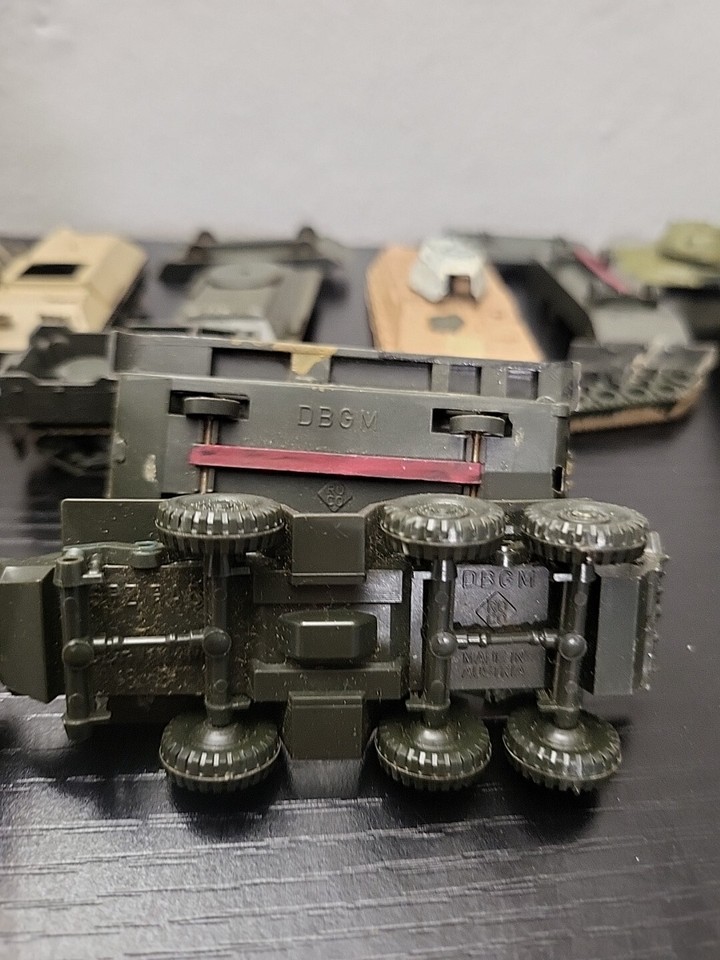 DBGM Vintage Military Toys Incomplete Parts Austrian Made Multiple ...