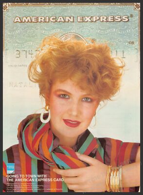 American Express Credit Card 1980s Print Advertisement Ad 1982 | eBay