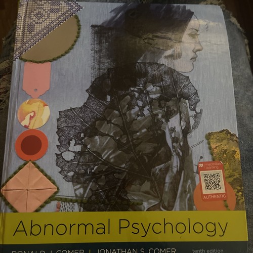 Abnormal Psychology by Jonathan S. Comer and Ronald J. Comer (2017, Hardcover) 9781319066949 | eBay