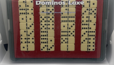 Play Box FRENCH DOMINOES Game SET In Plastic Case 23 MADE IN FRANCE~ | eBay