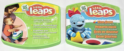 2 Leap Frog Baby Little Leaps First Steps & Learning Steps Interactive ...