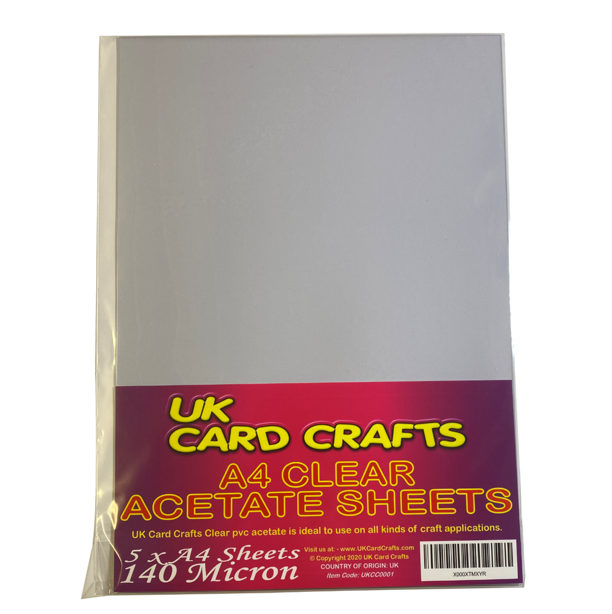Acetate Sheets