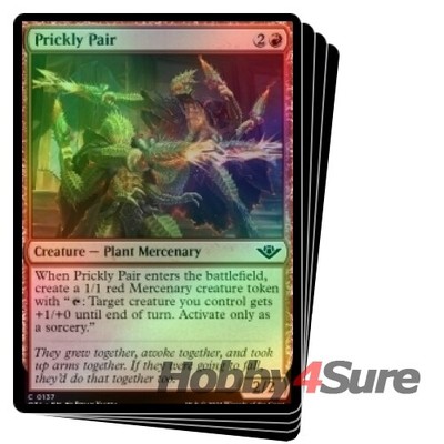 Foil Prickly Pair X4 M/NM Magic: The Gathering MTG Outlaws Of Thunder Junction | eBay