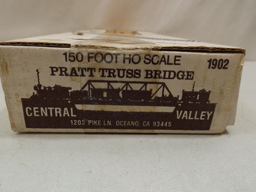 HO Central Valley 150' truss bridge in original box (lot CV1) | eBay