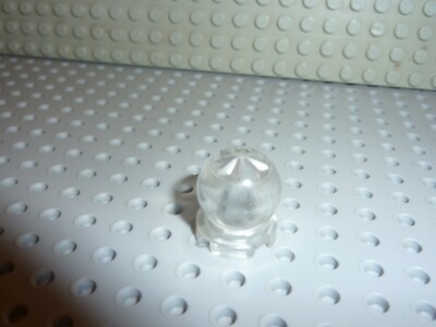 LEGO Clear Tile Round with Globe ref 30106 Set 6087 6097 5804 5808 4709 ...