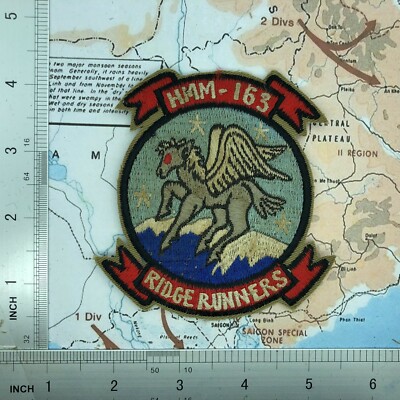 Patch , USMC HMM 163 RIDGE RUNNERS PATCH , USMC 163 HMM PATCH S3 | eBay