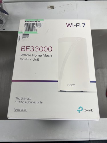 TP-Link Deco 7 Elite BE95 Quad-Band WiFi 7 BE33000 Whole Home Mesh ...