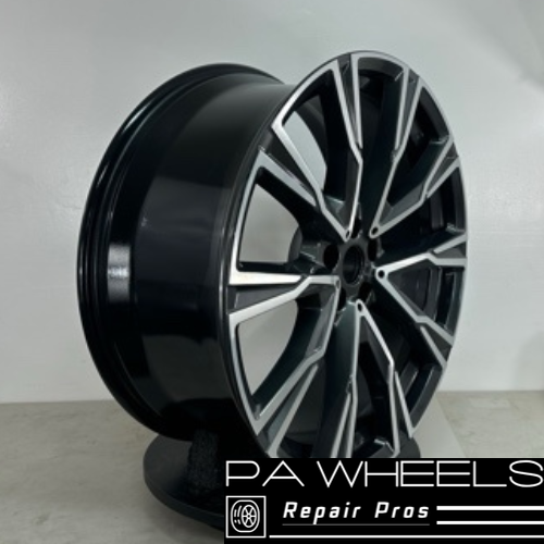 22x9.5 FRONT BMW X7 wheels rims Factory OEM SINGLE 86534 G07 STYLE 758 ...