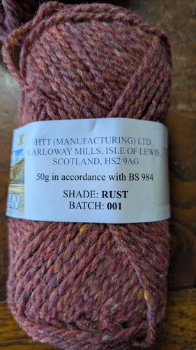 15 Skeins Carloway Mills Isle Of Lewis Shetland Aran Scottish Yarn. (2A ...