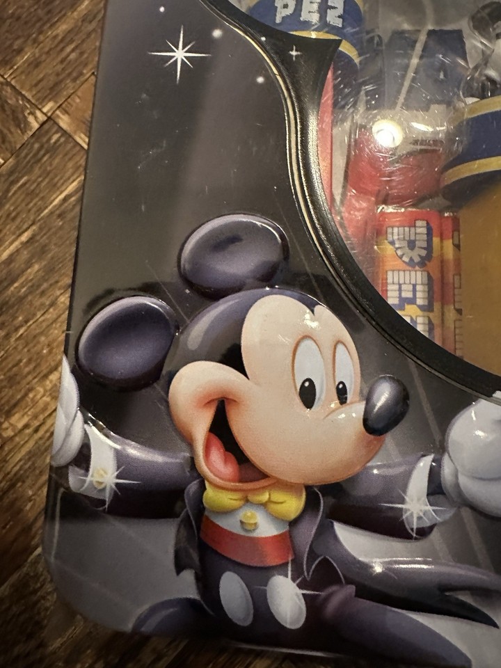Disney Pez Mickey Mouse Trio 80 Years Collection Sealed Tin w/ Poster ...