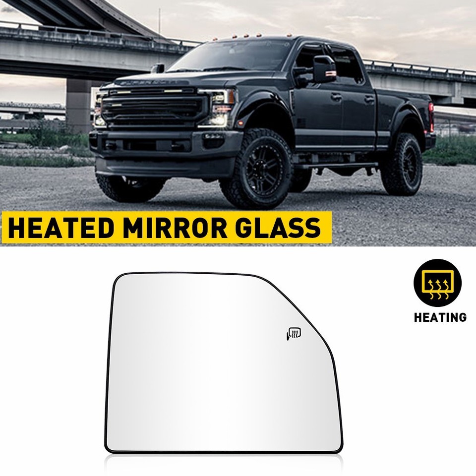 HD Mirror Glass Heated Upper Passenger Right for 2015-20 Ford F150 ...