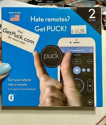 New Old Stock Bluetooth Puck Turn Your Smartphone Into A Remote Control ...