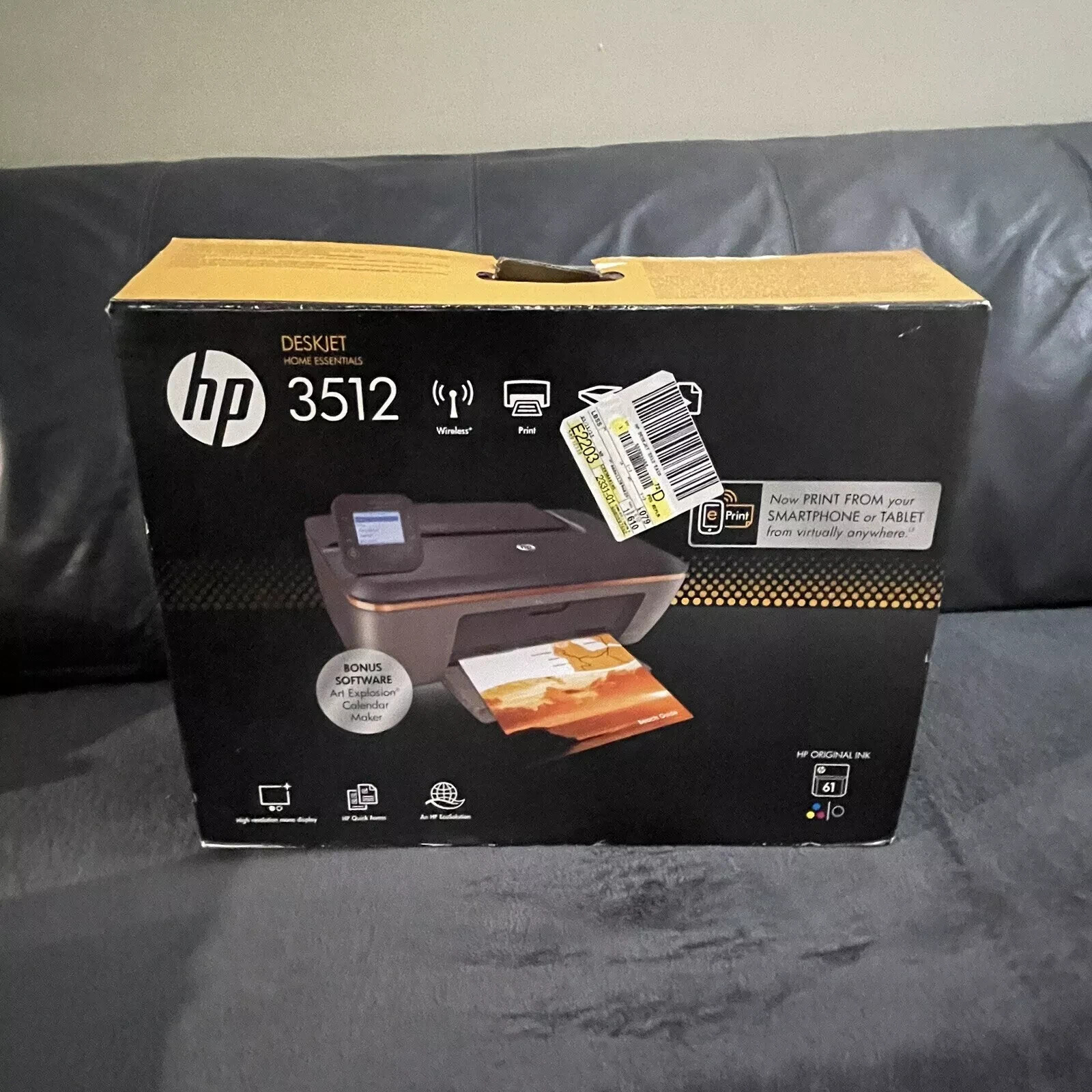 HP Deskjet 3512 e-All-in-One Printer Inkjet Printer for sale online | eBay