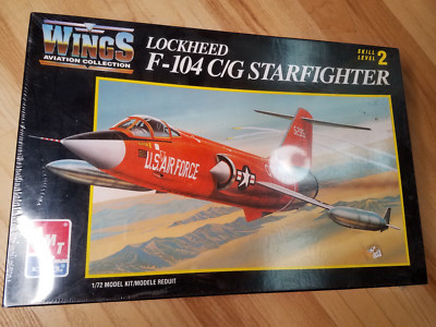 AMT/ERTL Lockheed F-104 C/G Starfighter 1/72 MISB | eBay