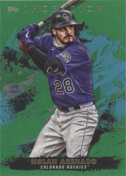 2021 Topps Inception - Nolan Arenado #57 Green for sale online | eBay