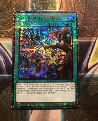 FIENDSMITH TRACT *** QUARTER CENTURY SECRET RARE INFO-EN061 YUGIOH | eBay