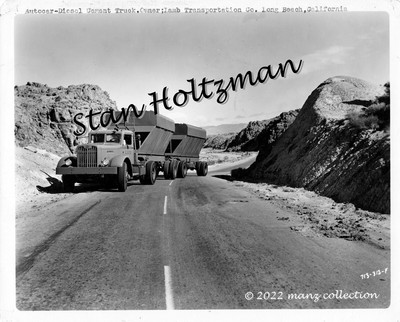 8x10 Orig Stan Holtzman b&w photo - Autocar LAMB TRANSPORTATION | eBay