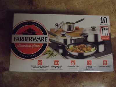 Farberware Stainless Steel Cookware Set | eBay