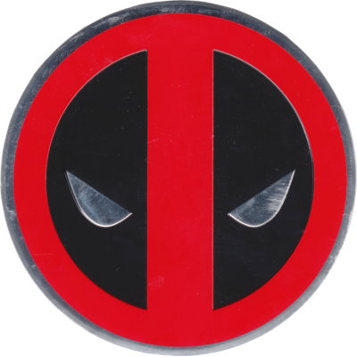 Emblem - Deadpool Logo Marvel Comic Superhero 3.13" METAL Sticker ...