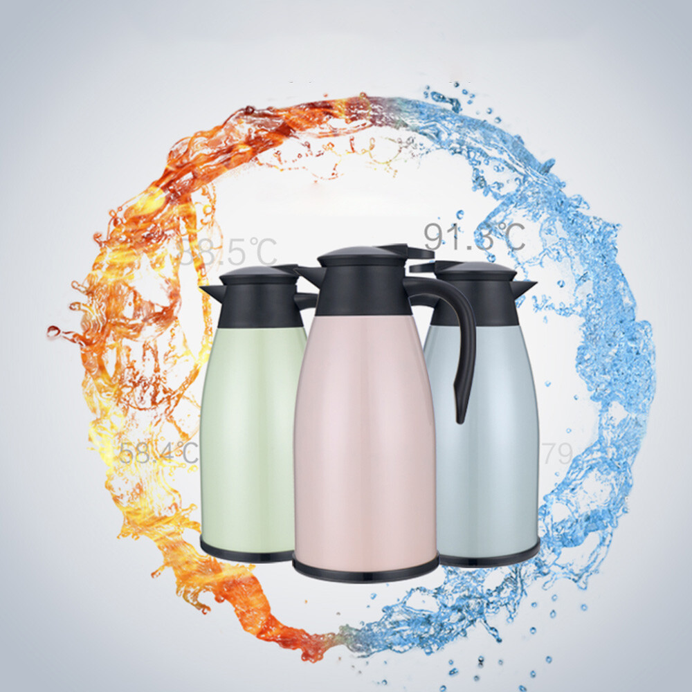 Stainless Steel Insulation Bottle Double Walled Flask 2L Keep Heat T0N1 ...