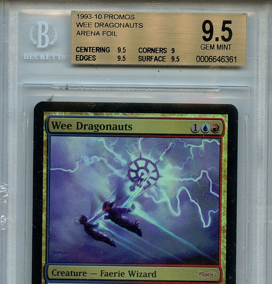 MTG Wee Dragonauts BGS 9.5 Gem Mint Arena Foil Promos Amricons 6361 | eBay
