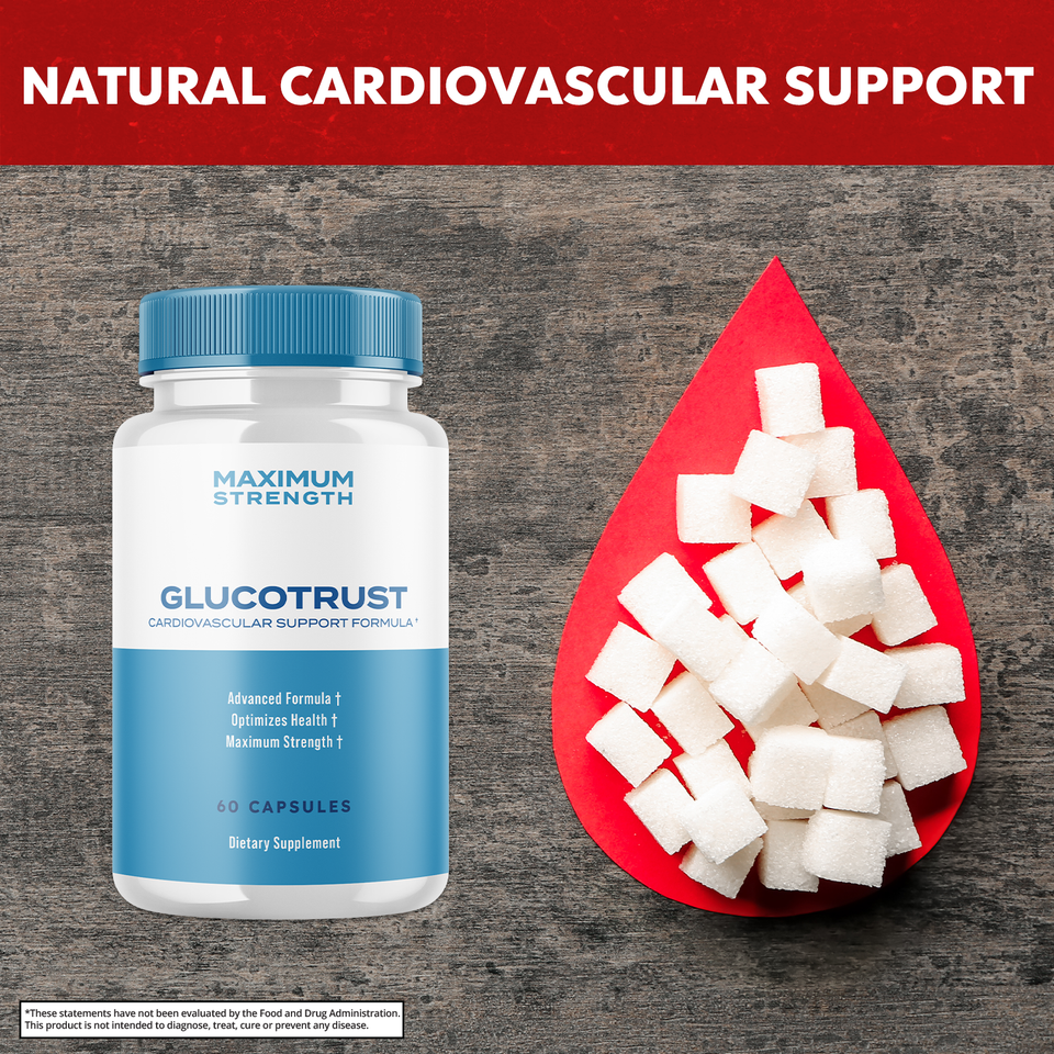 (3 Pack) Glucotrust, Glucotrust Blood Sugar Support Supplement (180 ...