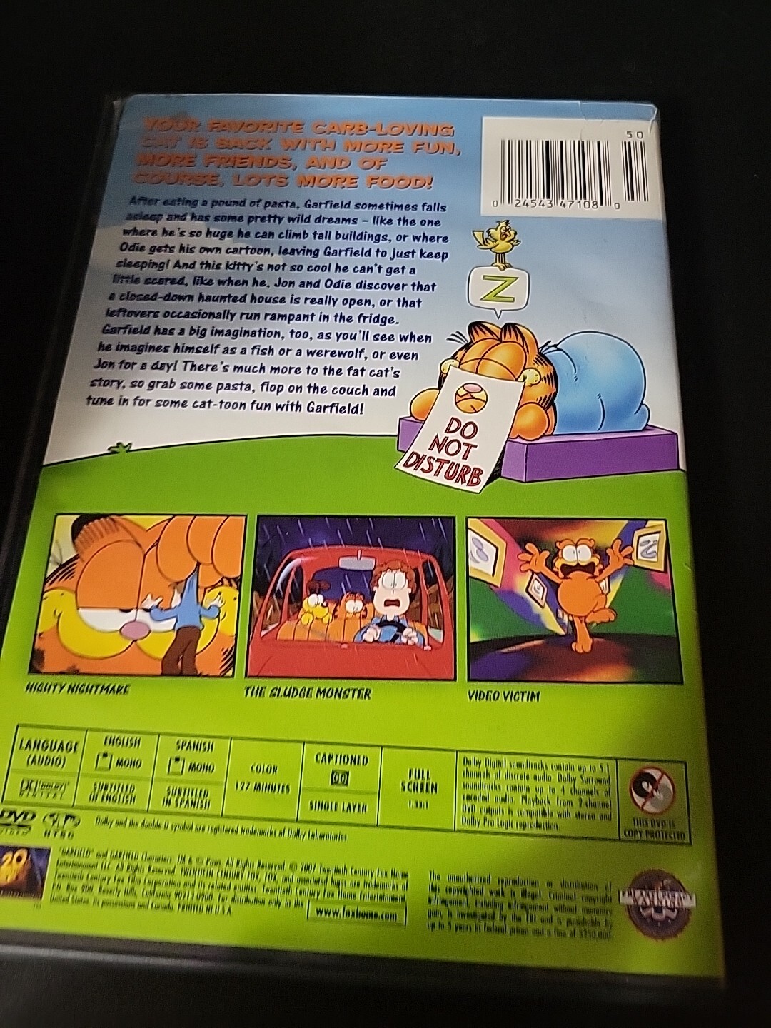 Garfield - Dreams and Schemes (DVD, 2007) for sale online | eBay