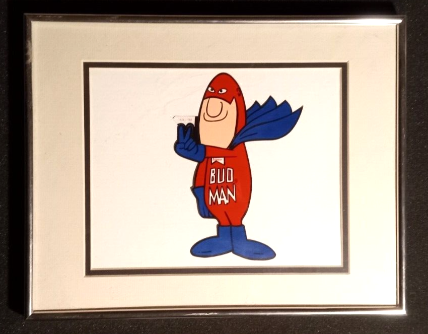 1970's Vintage Budman Budweiser Beer Distributor Sticker - Original | eBay