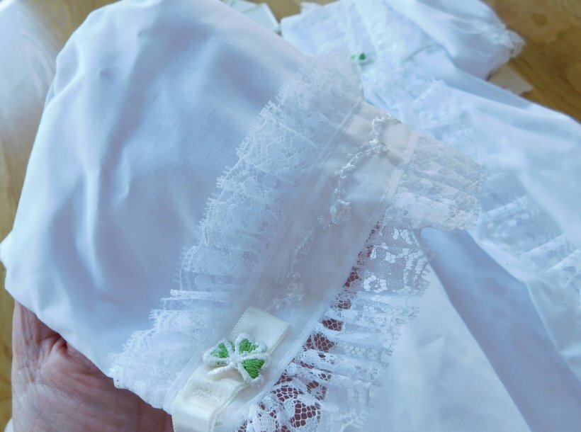 Vintage~NEW~"ALEXIS" Baby Girl BAPTISM Dress/Gown wit… - Gem
