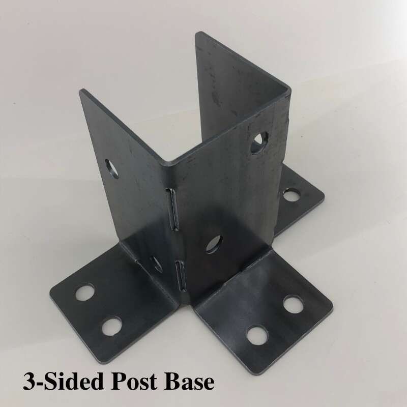 PostHugger™ Brackets For 6 x 6 Posts - Heavy Duty Shop Table Pergola ...