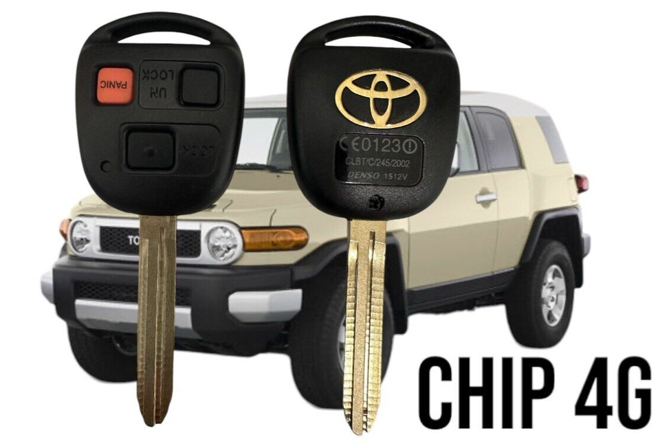for Toyota FJ Cruiser 2010-2014 Keyless Remote Key Fob HYQ12BBT -G ...